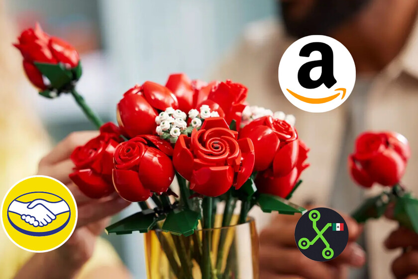 17 flores de LEGO en Amazon México y Mercado Libre para regalar este 14 ...